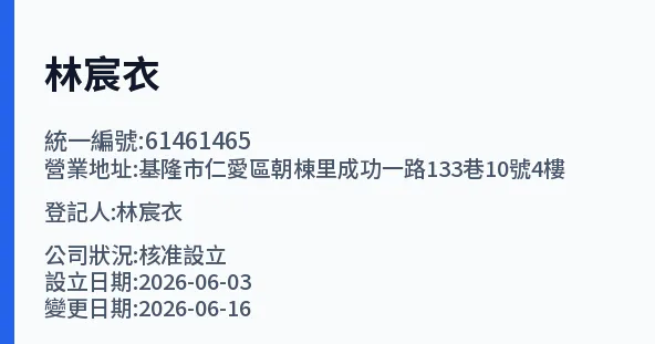 芯曦亞花藝工作室的照片-統編 61461465(基隆市) 公司登記資料與營業項目詳細圖表