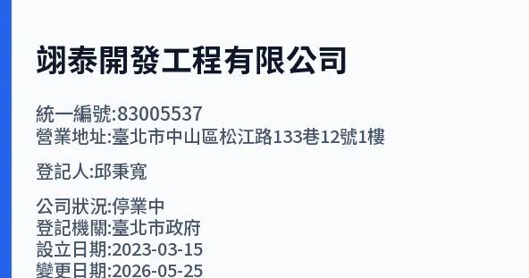 海洋地板國際有限公司的照片-統編 83005537(臺北市) 公司登記資料與營業項目詳細圖表
